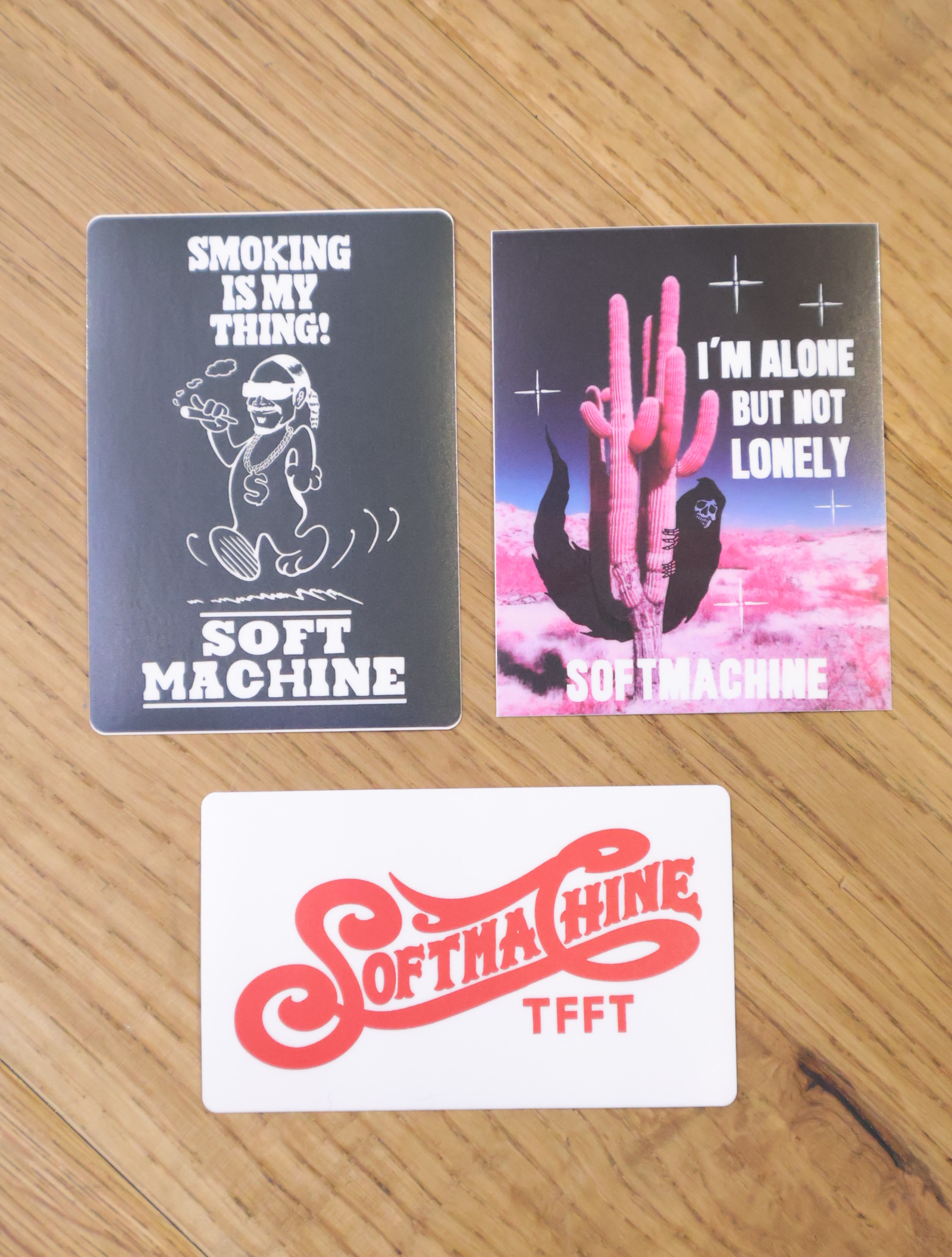 SOFTMACHINE 「SM STICKER SET」 ステッカーセット