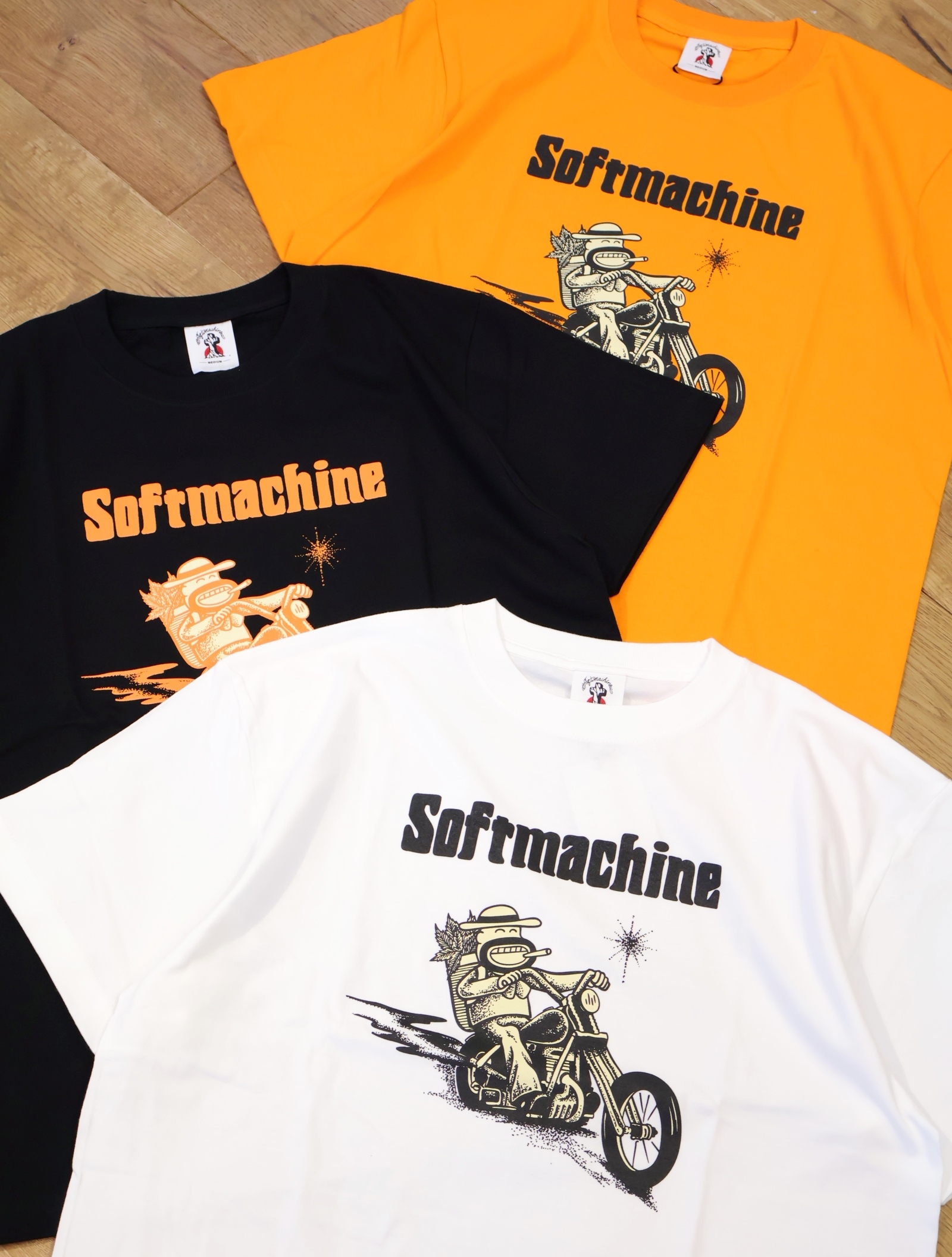 SOFTMACHINE 「HARVEST-T」 プリントティーシャツ