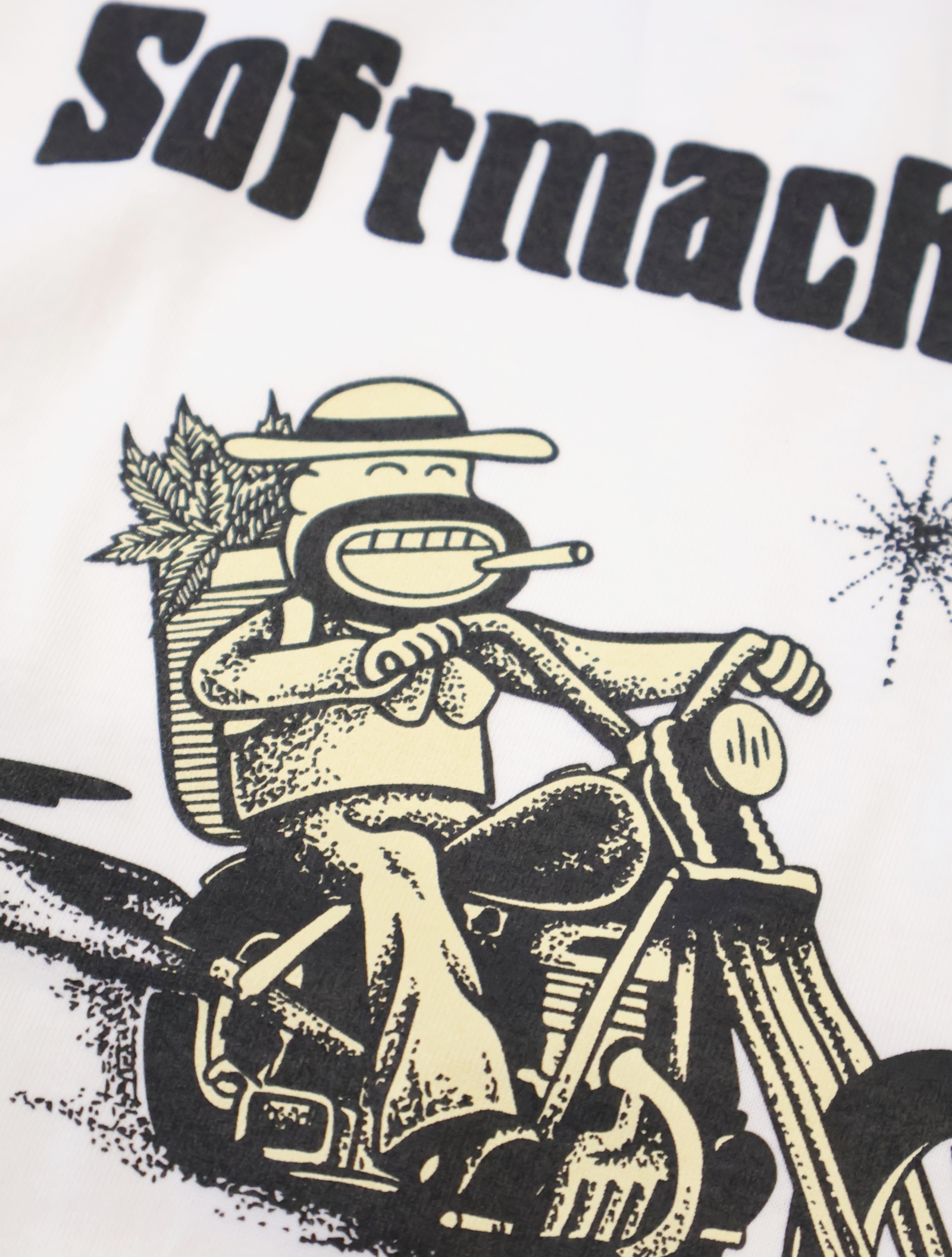 SOFTMACHINE 「HARVEST-T」 プリントティーシャツ